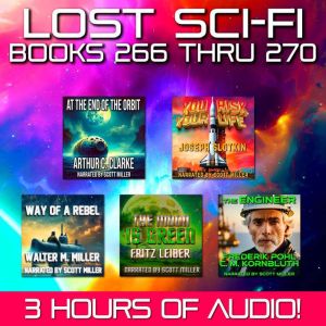 Lost Sci-Fi Books 266 thru 270 - Audiobook Download | Listen Now!